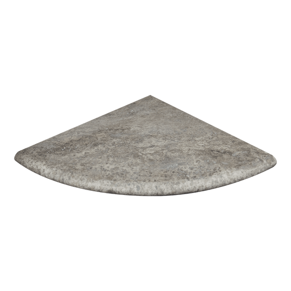 10" Silver Travertine Corner Shelf – DW TILE & STONE
