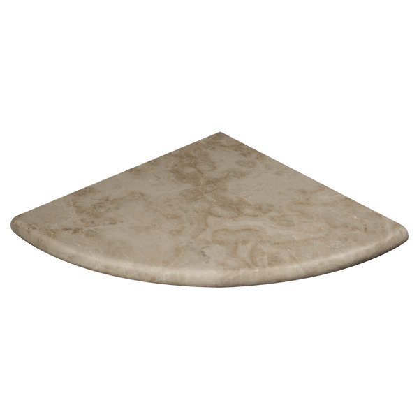 10" Cappuccino Marble Corner Shelf – DW TILE & STONE