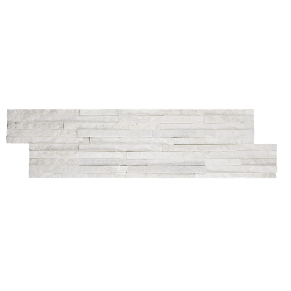 Mini White Quartize Slate Ledger Stone – DW TILE & STONE